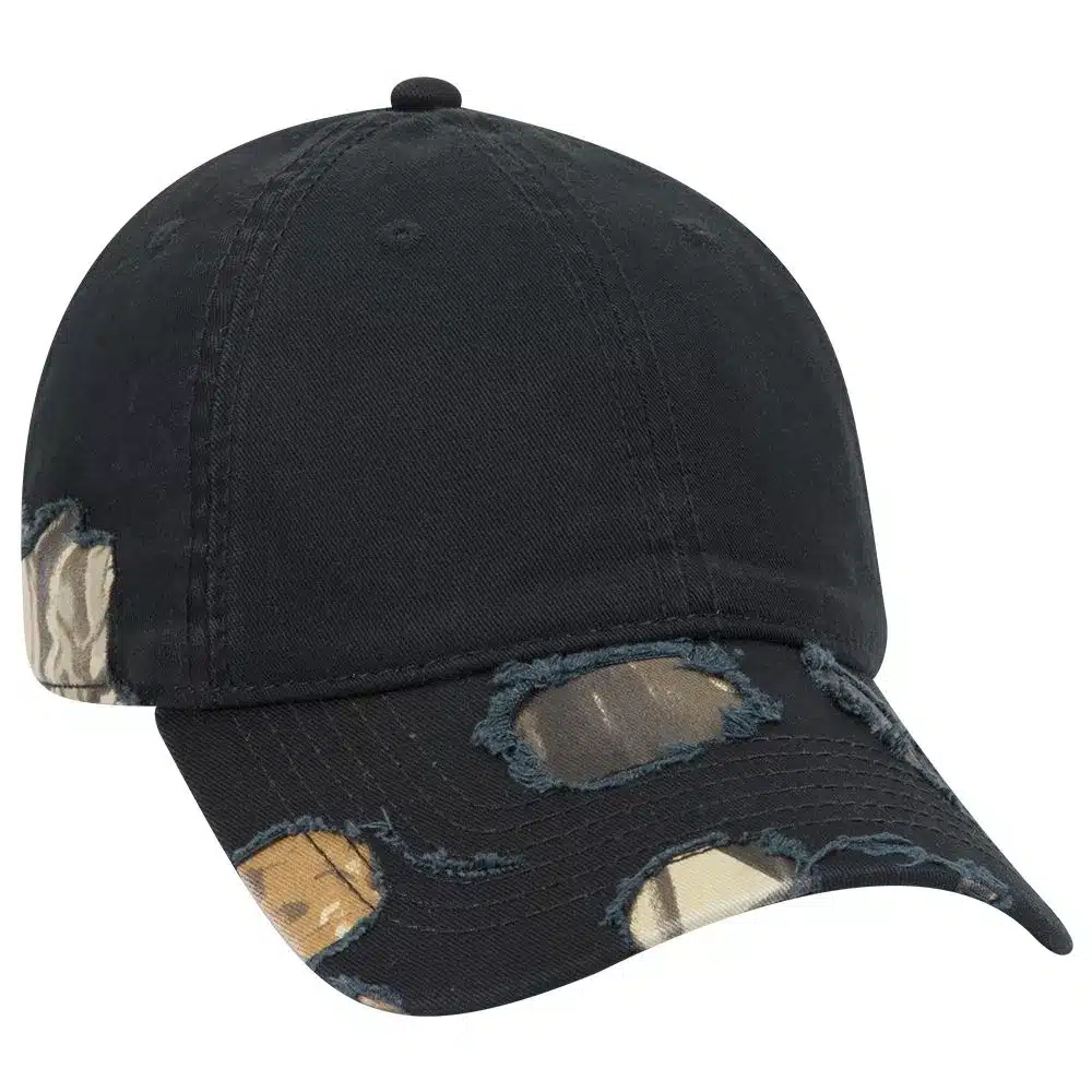 Six Panel Distressed Cap 03320317 - Fast Caps
