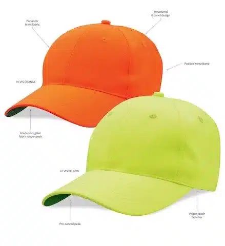 Hi Vis Cap Specs - Fast Caps