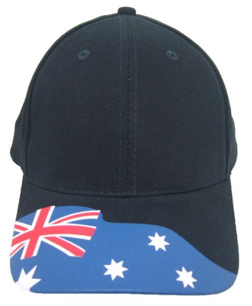 Brushed Cotton Waving Flag Cap - Fast Caps